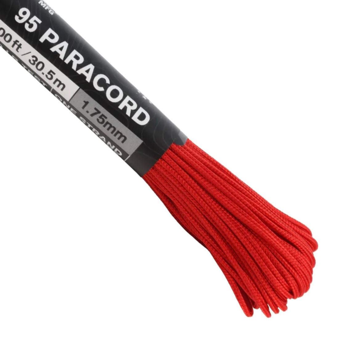 Atwood Paracord 95 1.75mm Red – Paracord New Zealand