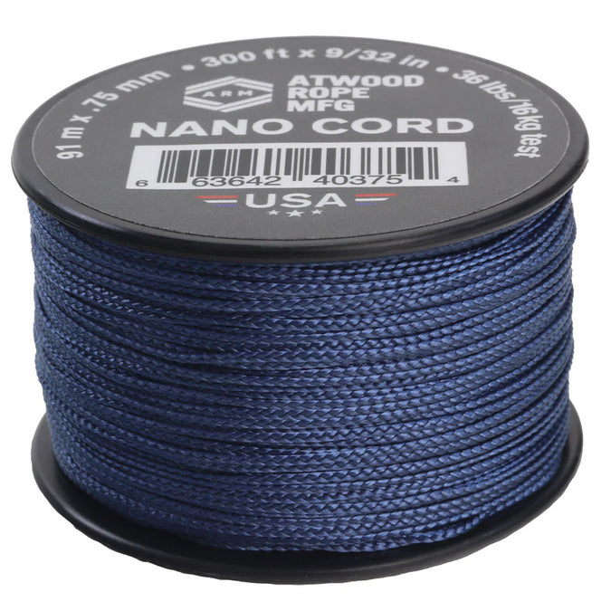Atwood Nano Cord - 0.75mm 300ft - Navy Blue – Paracord New Zealand
