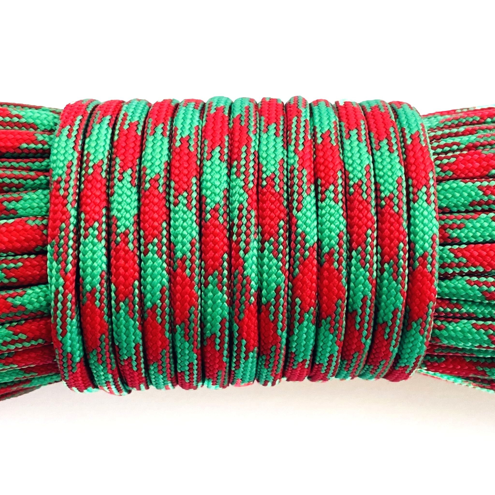 Paracord Rope Green and Red 4mm – Paracord New Zealand